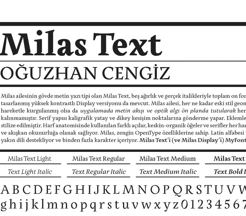 Oğuzhan Cengiz’in Milas Text’i - Manifold